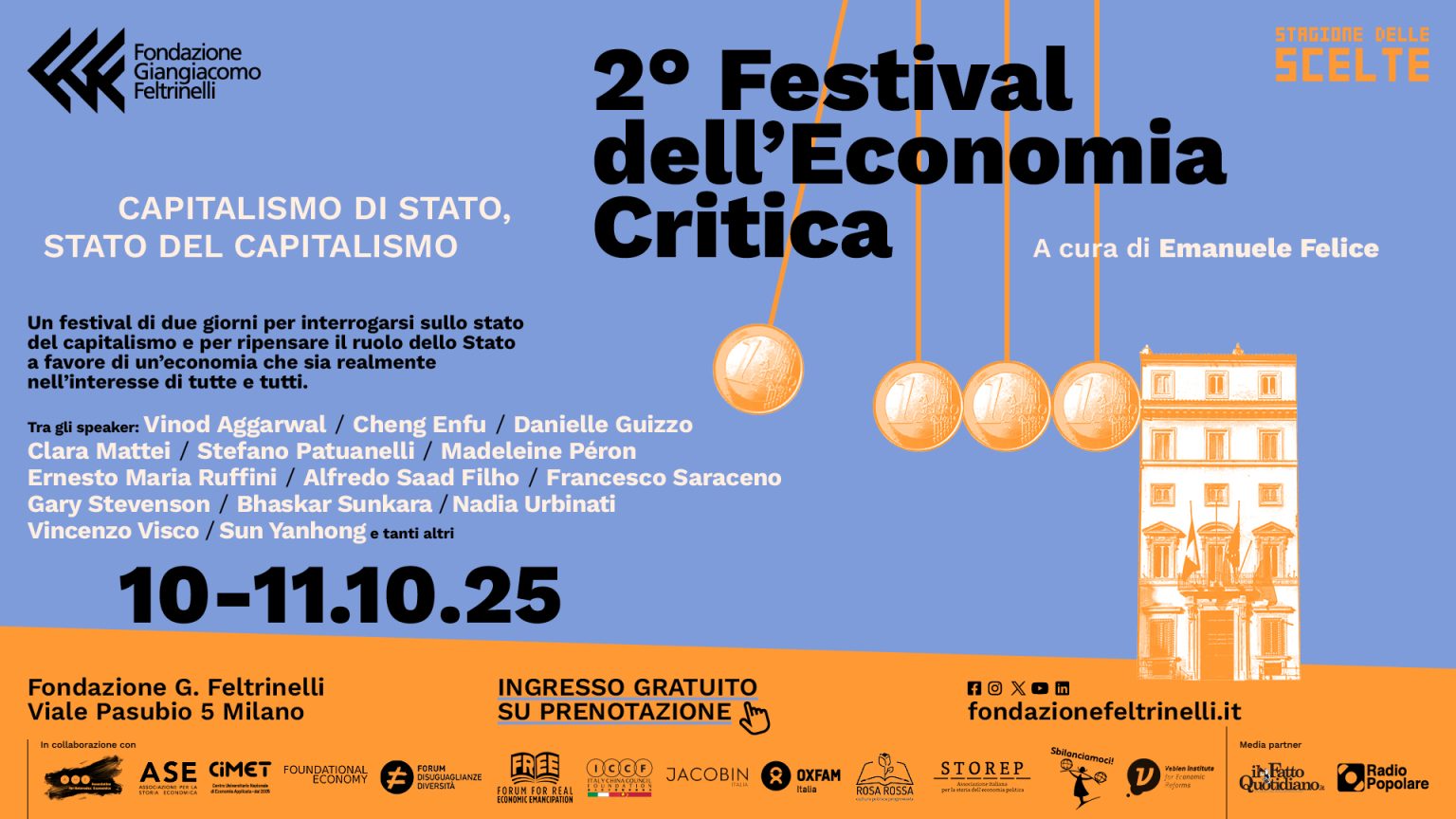 Festival dell’Economia Critica 2025 - Fondazione Giangiacomo Feltrinelli